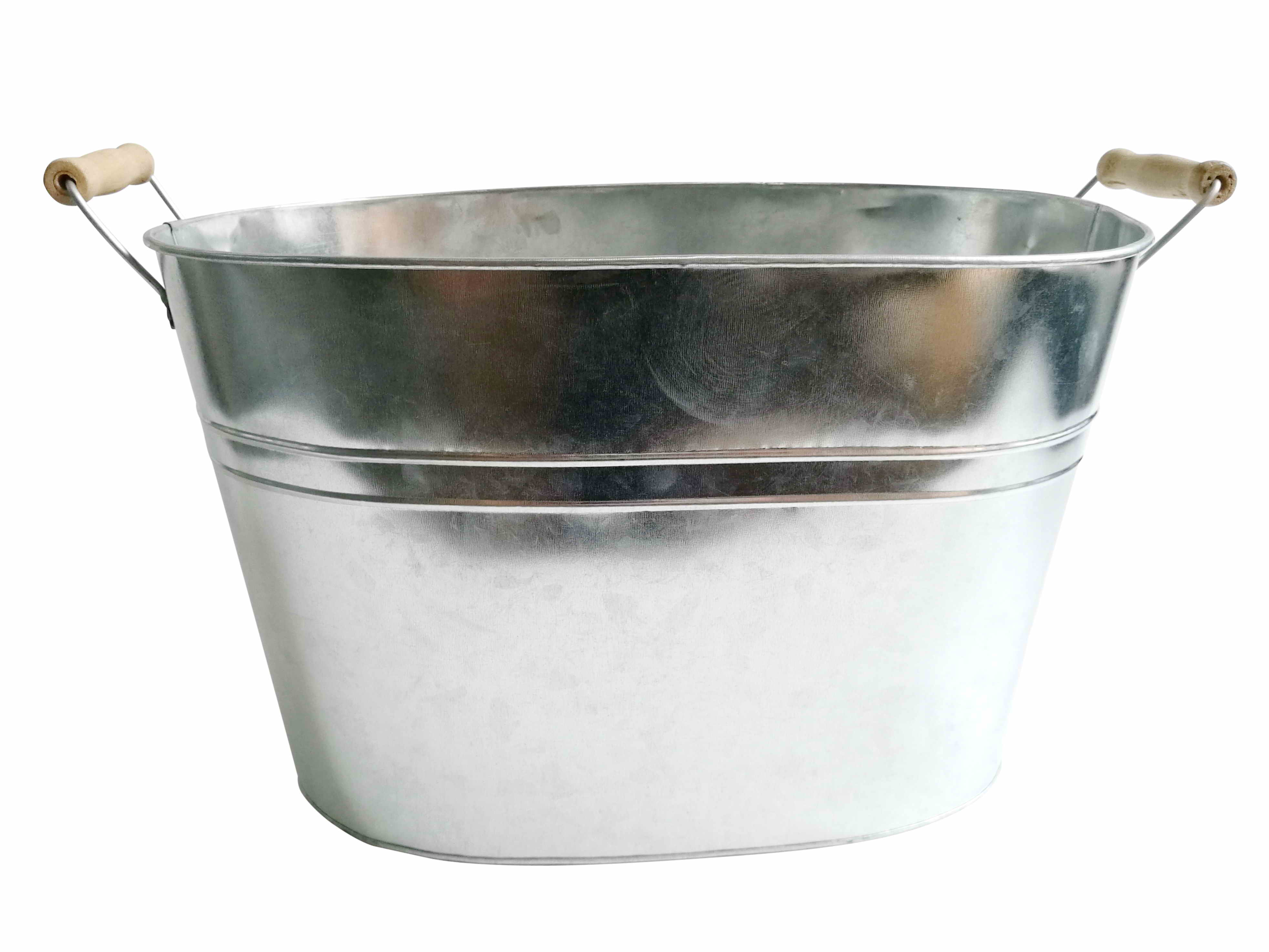 Jardiniere mit Griffen 41 cm | Zink | Metall | Warengruppen | Landgard ...