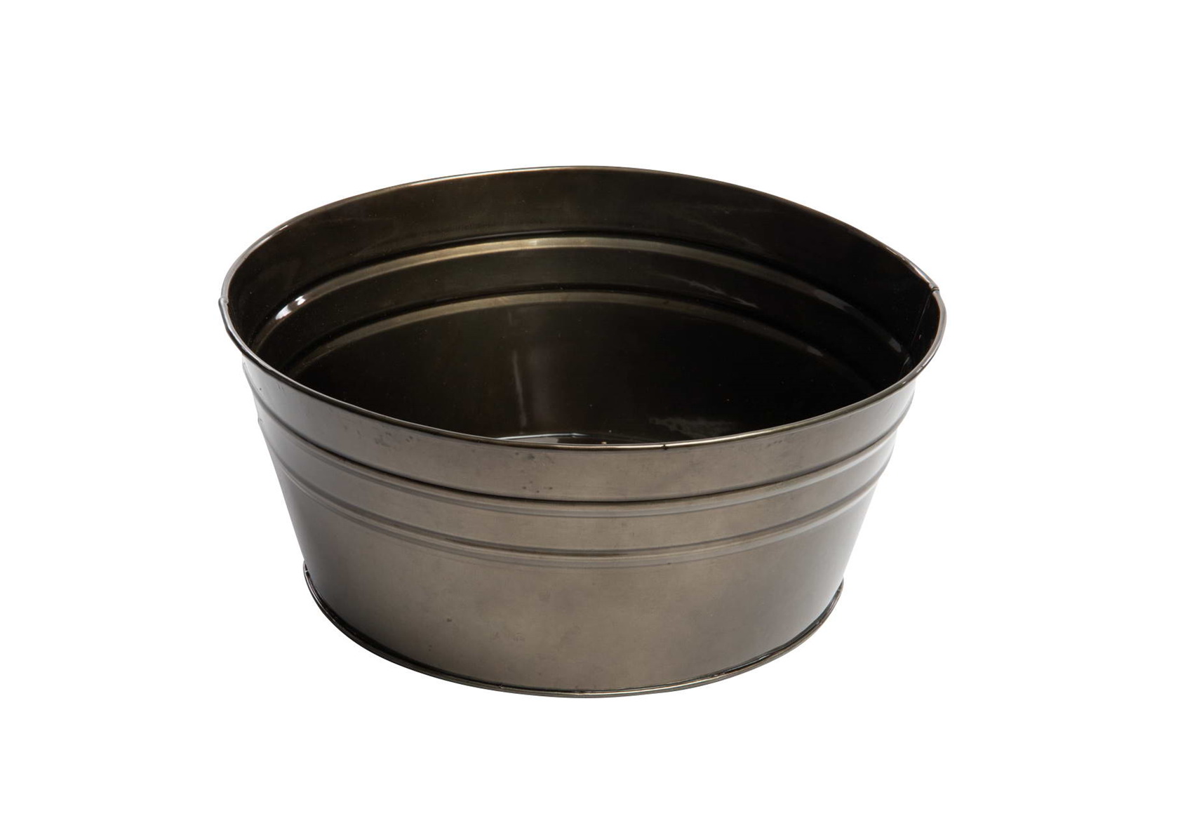Zinkschale rund Ø 24 cm | Zink | Metall | Warengruppen | Landgard Deko ...