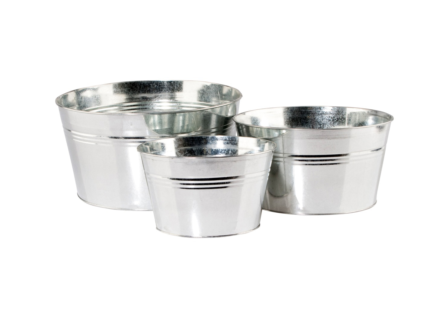 Zinkpflanzschale rund Ø 25 cm | Zink | Metall | Warengruppen | Landgard ...