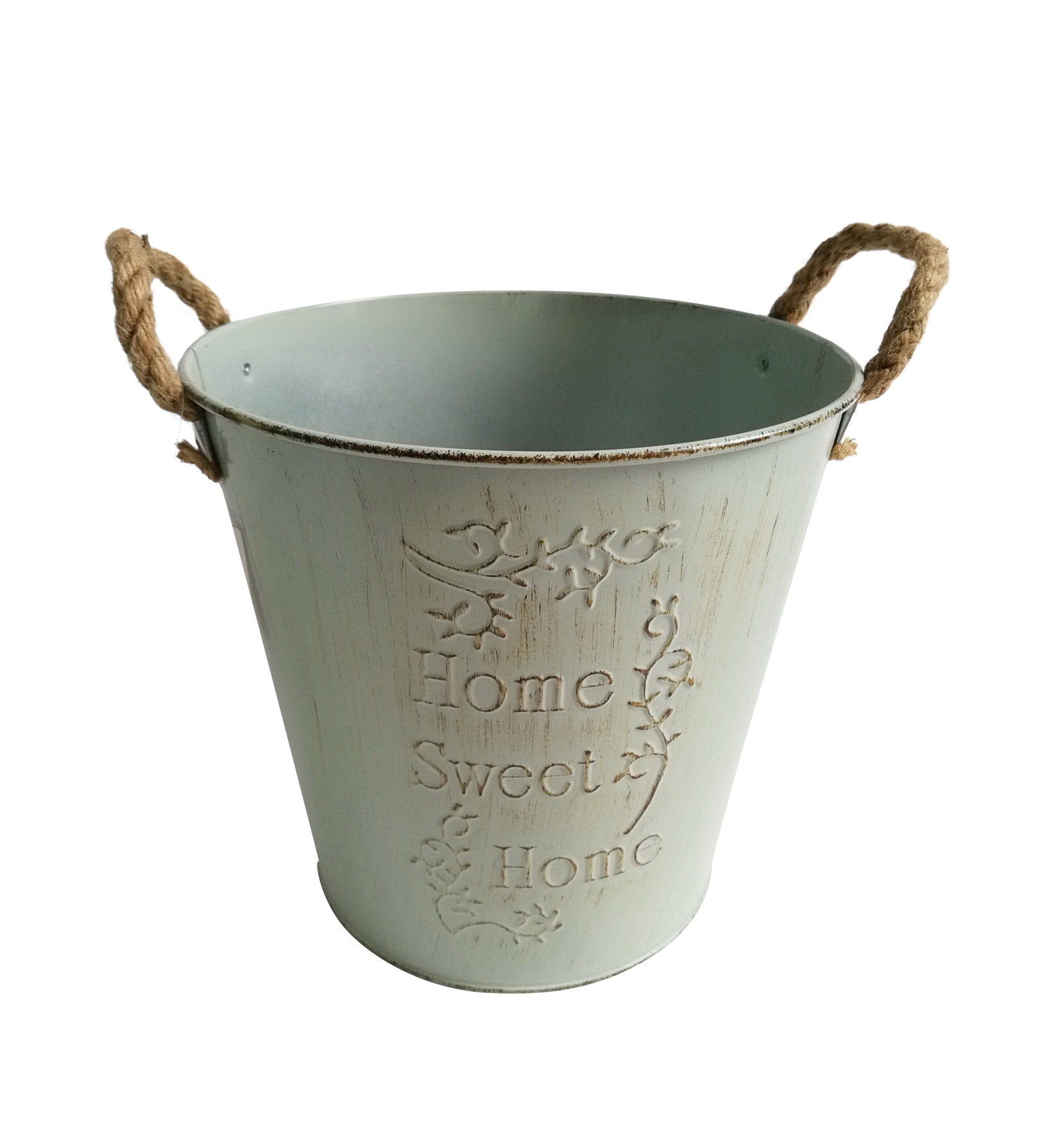 Zinkgefäß Home Sweet Home 20 cm | Zink | Metall | Warengruppen ...