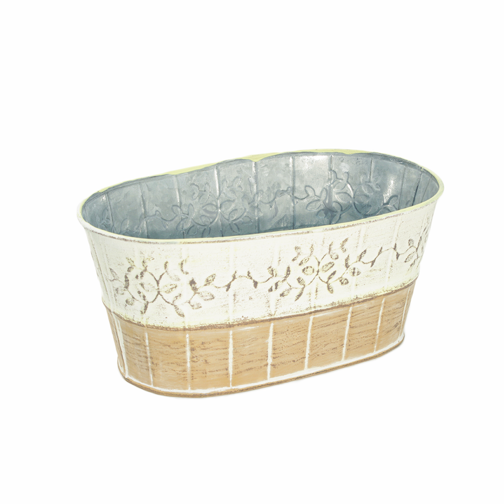 Zinkjardiniere Floral | Zink | Metall | Warengruppen | Landgard Deko ...