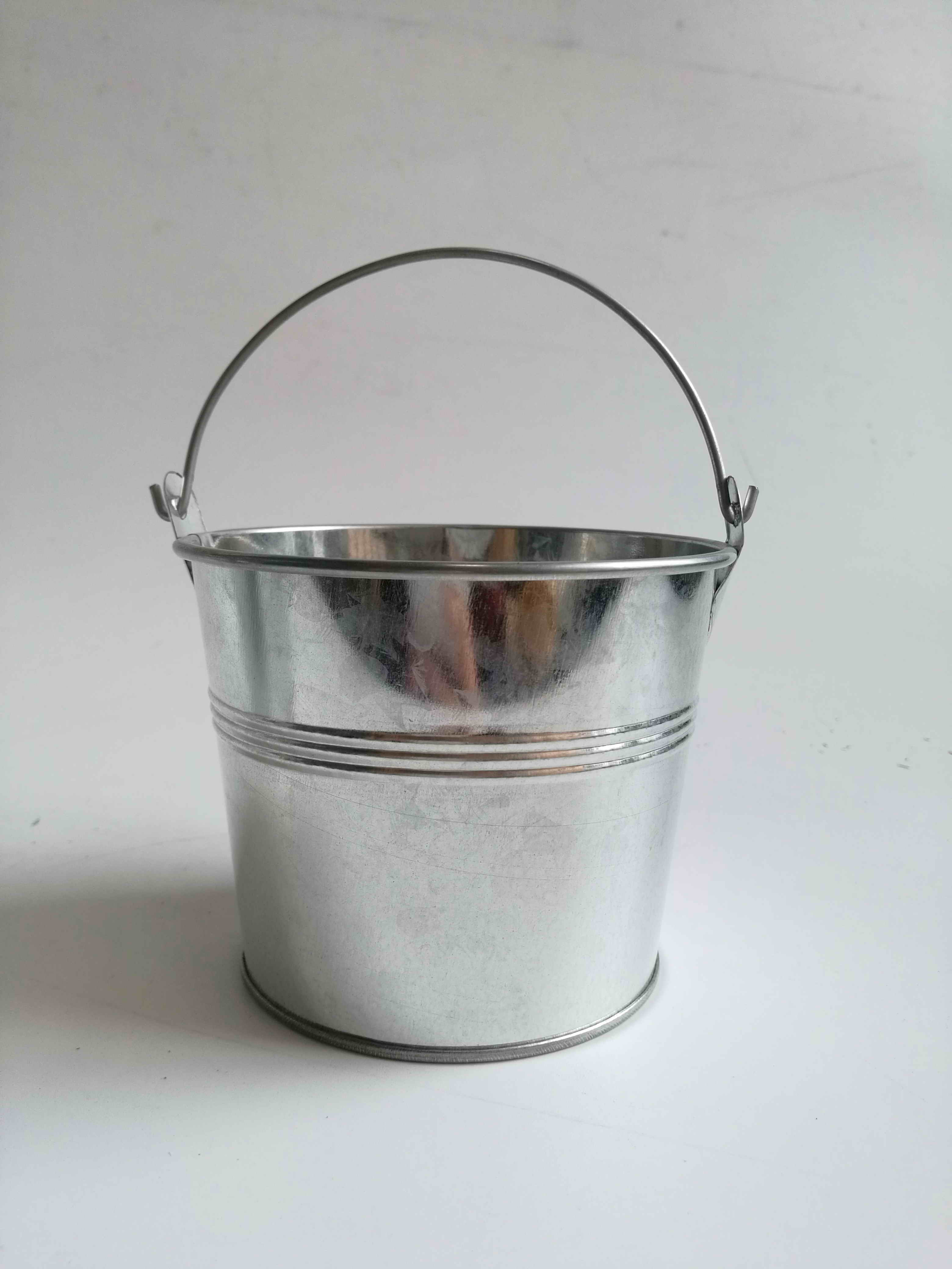 Zinkeimer Ø11 cm | Zink | Metall | Warengruppen | Landgard Deko ...